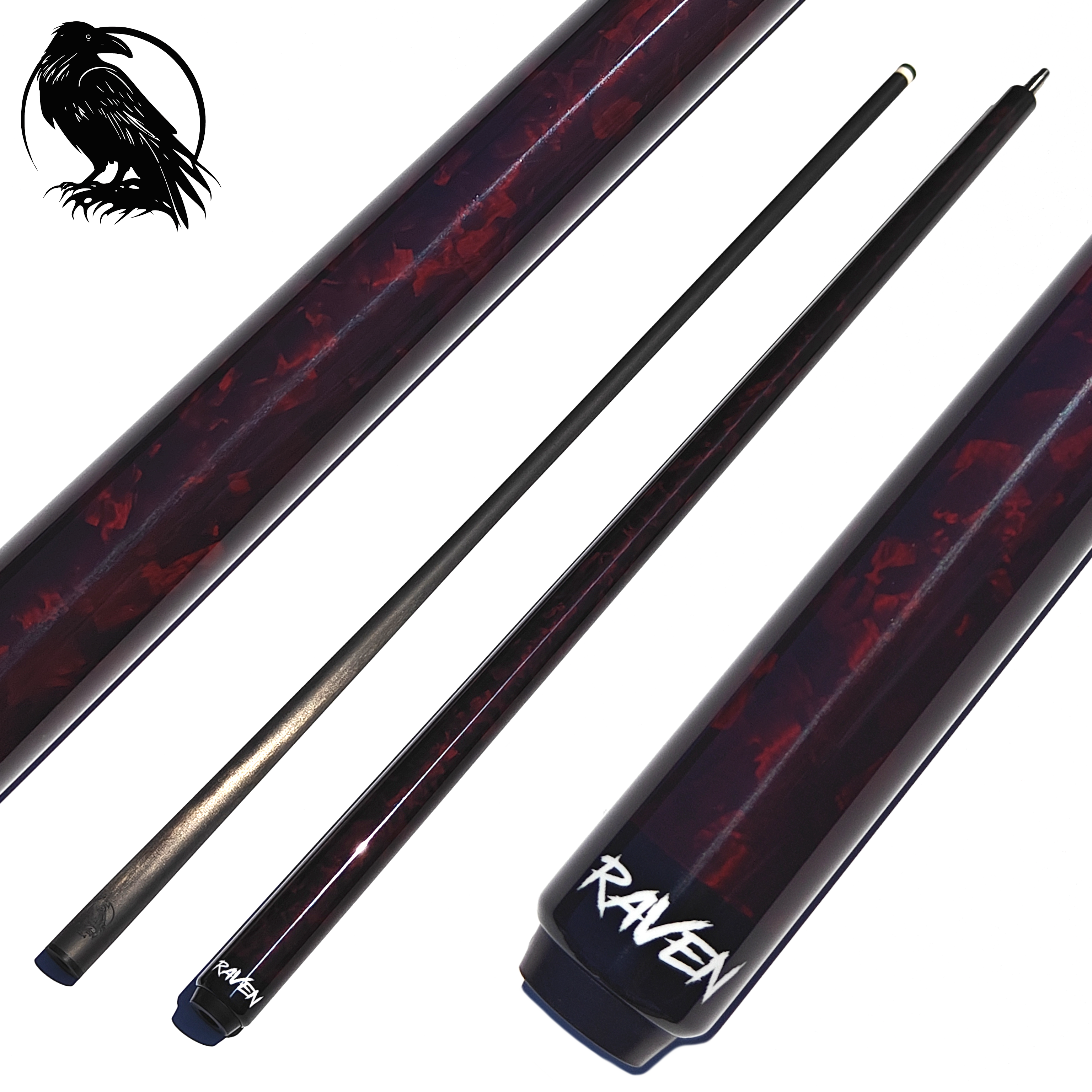 Carbon Fiber Forged (F3) - Red – RAVEN CUES